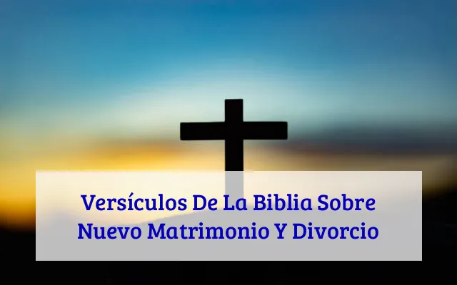 65+ Versículos De La Biblia Sobre Nuevo Matrimonio Y Divorcio